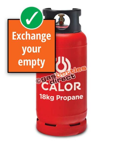 18kg Propane Forklift Calor Gas Bottle Cylinder Refill - Calor Gas ...